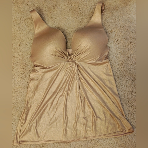 Victoria's Secret | Swim | Vtg Victorias Secret Very Sexy Metallic Gold ...